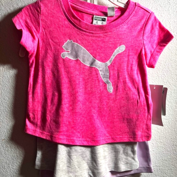 Puma | Shirts & Tops | Nwt Girls Puma Set | Poshmark